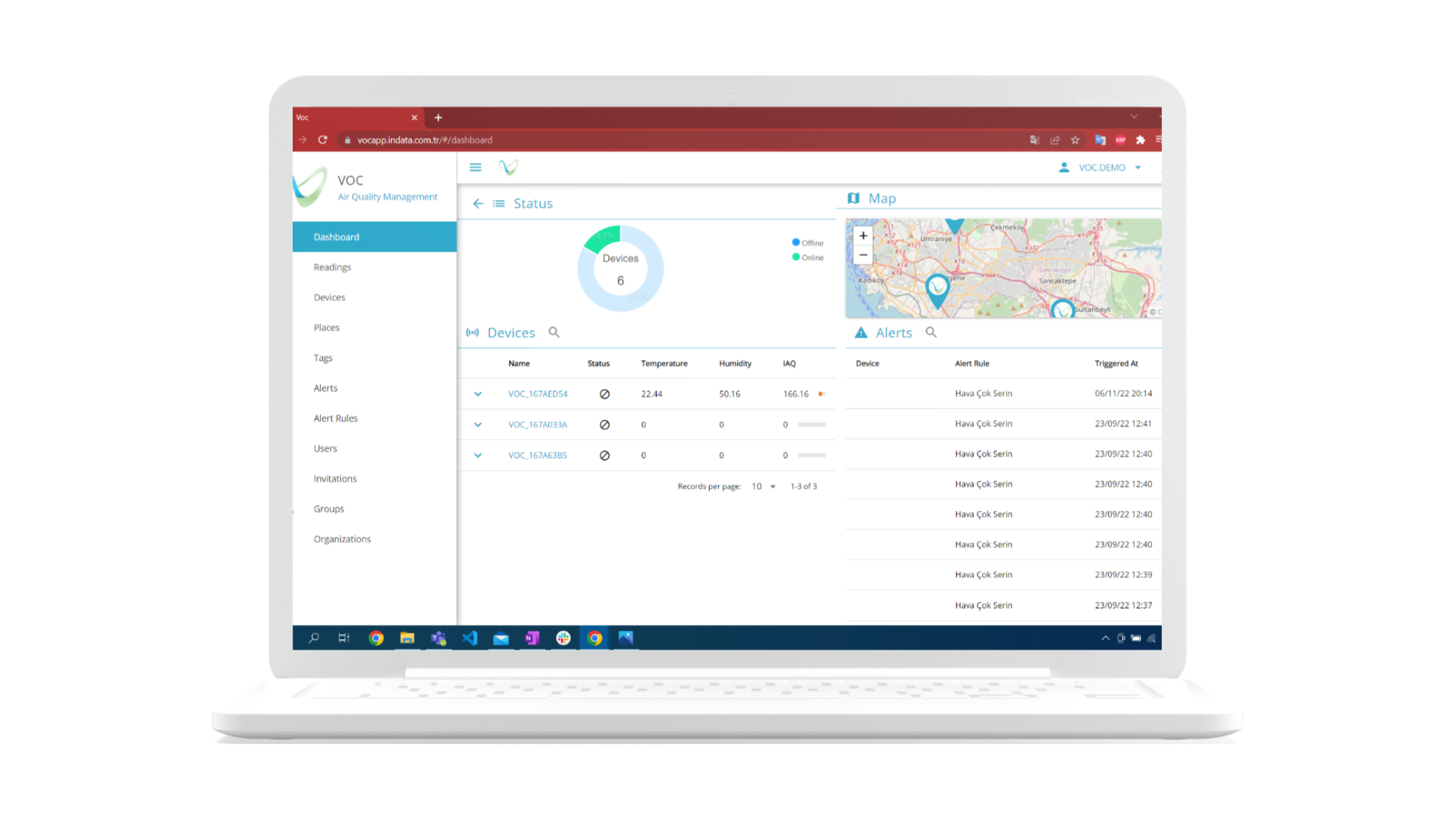 VOC Air Quality Sensor